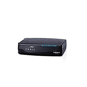 ARRIS Surfboard SBV3202 DOCSIS 3.0 Cable Modem, Certified for Xfinity Internet & Voice (Black) (Renewed)