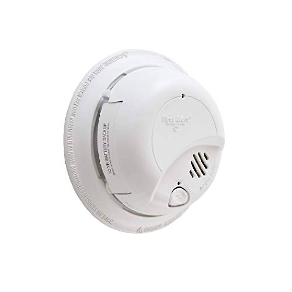 FIRST ALERT BRK 9120LBL Hardwired Smoke Detector with Adapter Plugs for Easy Replacement , White