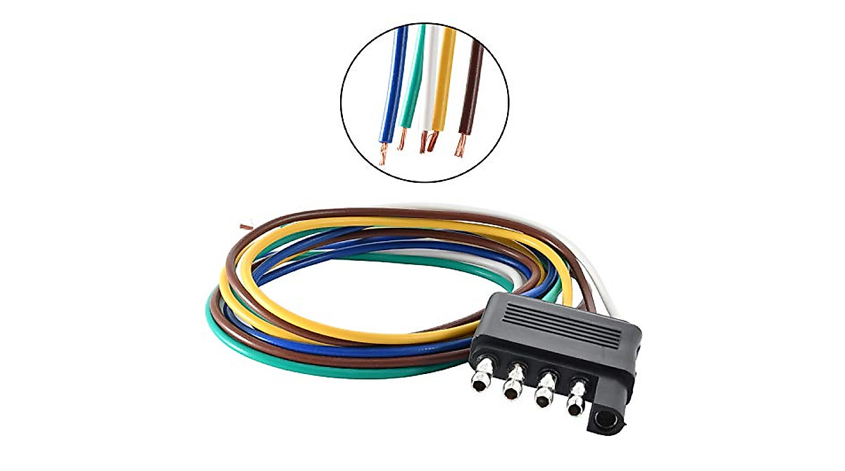 Oyviny 5 Way Trailer Wiring Harness - Durable & Waterproof