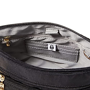 Baggallini Modern Pocket Crossbody Black/Gold Hardware One Size
