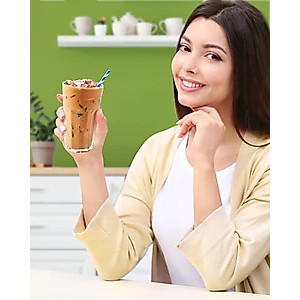 Hot and Iced Coffee Maker for K Cups and Ground Coffee, 4-5 Cups Coffee Maker and Single-serve Brewers, with 30Oz Removable Water Reservoir, 6 to 24Oz Cup Size, Pot and Tumbler Not Included, Black