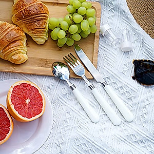 WILLOW WEAVE Portable Picnic Basket Set with Service for 2, Sturdy Woven Base & Canvas Picnic Beach Tote Bag with Drawstring Closure & Insulated Lining, for Outdoor Events, Shopping - Blue Floral