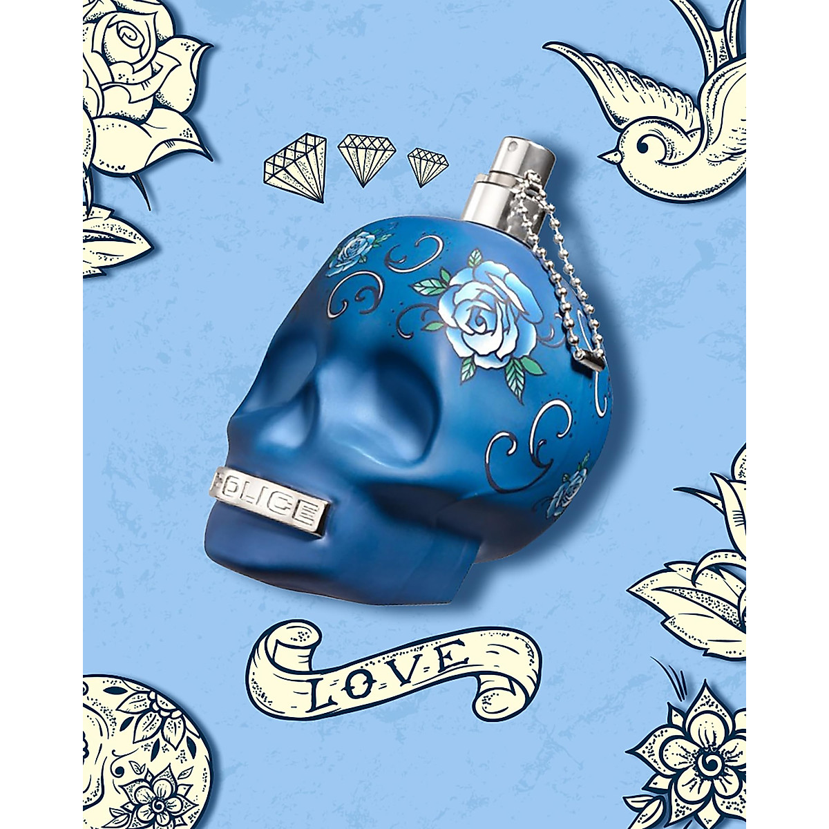 POLICE To Be Tattooart For Man - Fragrance For Men - Mysterious And Elegant Scent - Intriguing Base Of Amberwoods And Tonka Beans - For A Man Who Likes The Risk Of A Free Spirit - 2.5 Oz EDT Spray