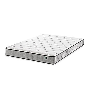 ZINUS 8 Inch Comfort Support Cooling Gel Hybrid Mattress, Full, Tight Top Innerspring Mattress, Motion Isolating Pocket Springs, Mattress in A Box