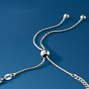 Ross-Simons Name - Italian Sterling Silver Id Bolo Bracelet