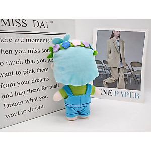 WOLONGLO Omori Plush Toy Stuffed Doll Pillow Anime Characters Cartoon Merchandise Props Game Characters Plush Toys for Game Lovers. (Blue)