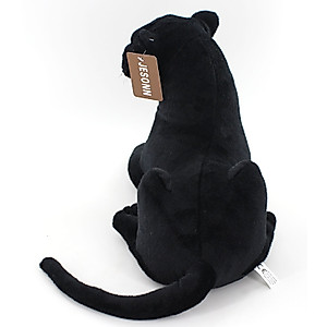 JESONN Lifelike Stuffed Animals Toys Panther Plush (18.9 Inches)