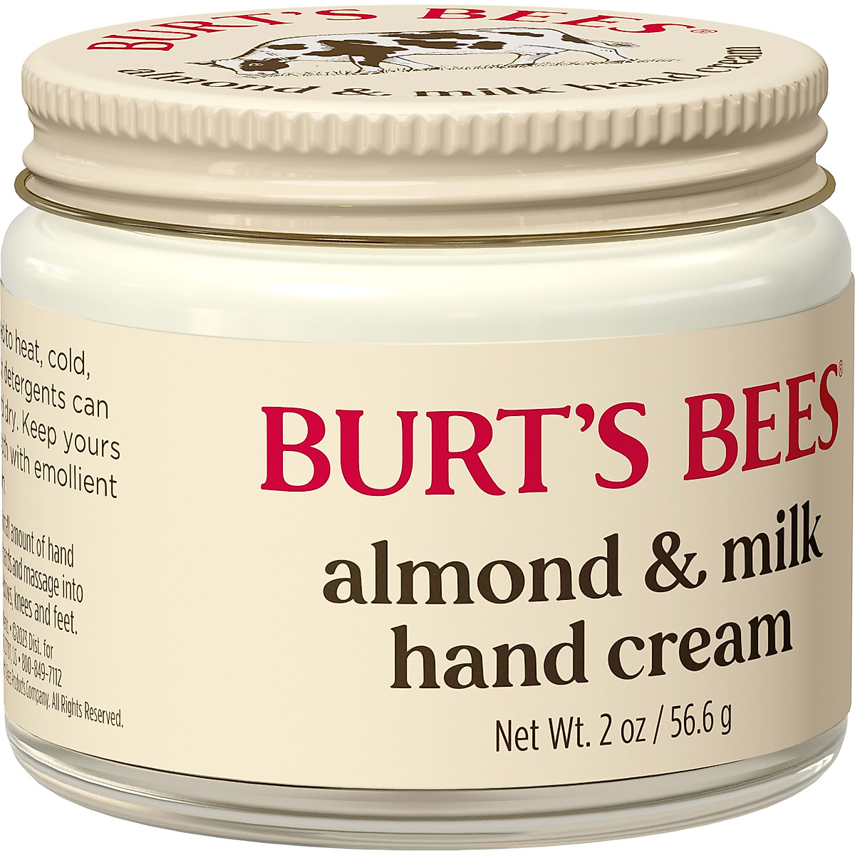 Burt's Bees Almond & Milk Hand Cream, 2 Oz (Package May Vary)