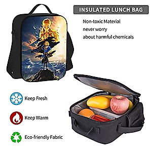 Game Backpack With Pencil Pouch And Shoulder Bag 3 Piece Boys Girls Backpack Combo Set 17in