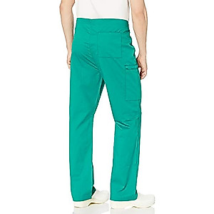 WonderWink womens Drawstring Cargo Medical Scrubs Pants, Surgical Green, Small US