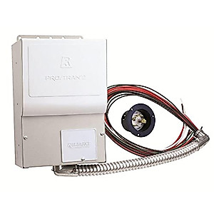 306A Pro/Tran2 30-Amp 6-Circuit 2 Manual Transfer Switch with Optional Power Inlet