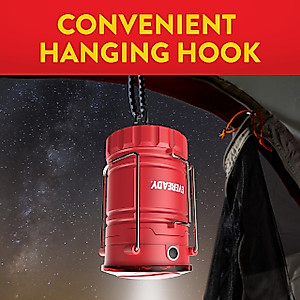 Eveready LED Camping Lantern 360 PRO (3-Pack), Super Bright Tent Lights, Rugged Water Resistant LED Lanterns, 100 Hour Run-time (Batteries Included)