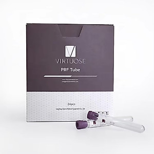 24 Tubes 12ML PRF Tube Platelet Rich Fibrin with No Additive PRF Tubes