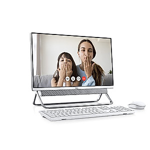 Dell Inspiron 24 5400 All-in-One Touchscreen Desktop, Intel Core i7-1165G7, 16GB RAM, 256GB SSD + 1TB HDD, NVIDIA GeForce MX330 2GB Graphics, Windows 11 Home