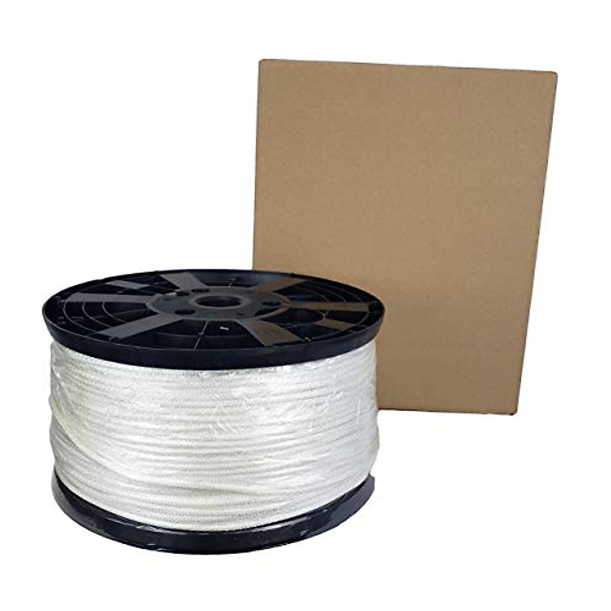 3/16 inch Nylon Rope - 1000 Foot Spool - Knotrite | 100% Nylon - Solid Braid - Dyeable - Industrial Grade