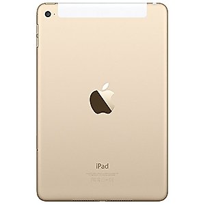Apple iPad Mini 4 32gb Gold WiFi + Cellular Unlocked (Renewed)