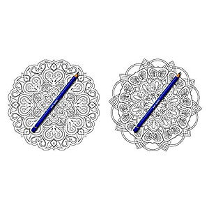 The Art of Mandala 2: Adult Coloring Book Featuring Calming Mandalas designed to relax and calm