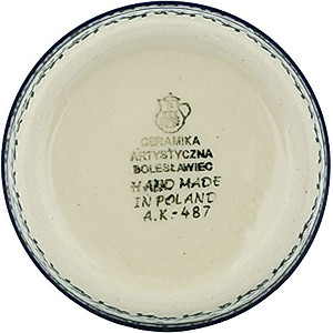 Polish Pottery Small Bowl 4-inch (Maraschino) made by Ceramika Artystyczna