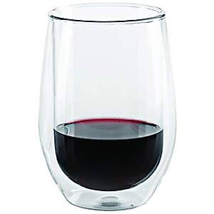 Double Wall Stemless Glass by True