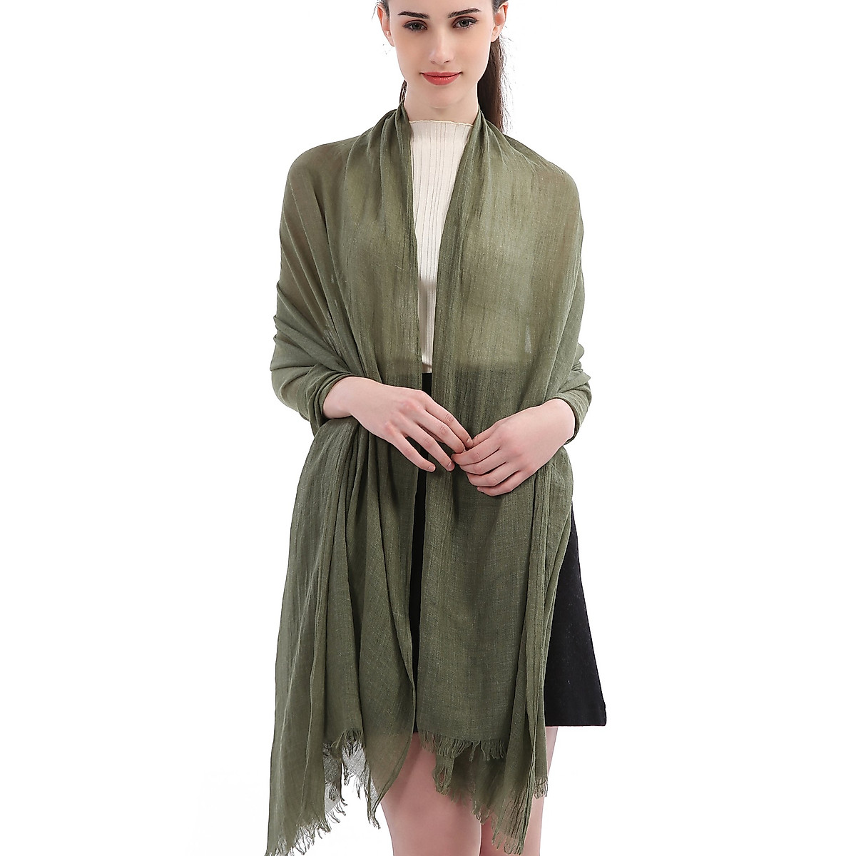 kolumb Premium Women Extreme Soft Scarf Wrap Shawl For Any Season, Super Size, Rich Color Choice