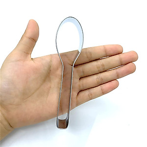 LILIAO Spoon Cookie Cutter Tea Party Fondant Biscuit Cutter - 1.2 x 4.6 inches - Stainless Steel