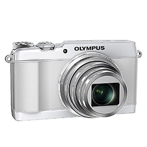 Olympus SH-1 16 MP Digital Camera (White) - International Version (No Warranty)