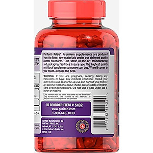 Puritans Pride Grapeseed Extract 100 Mg, 200 Count