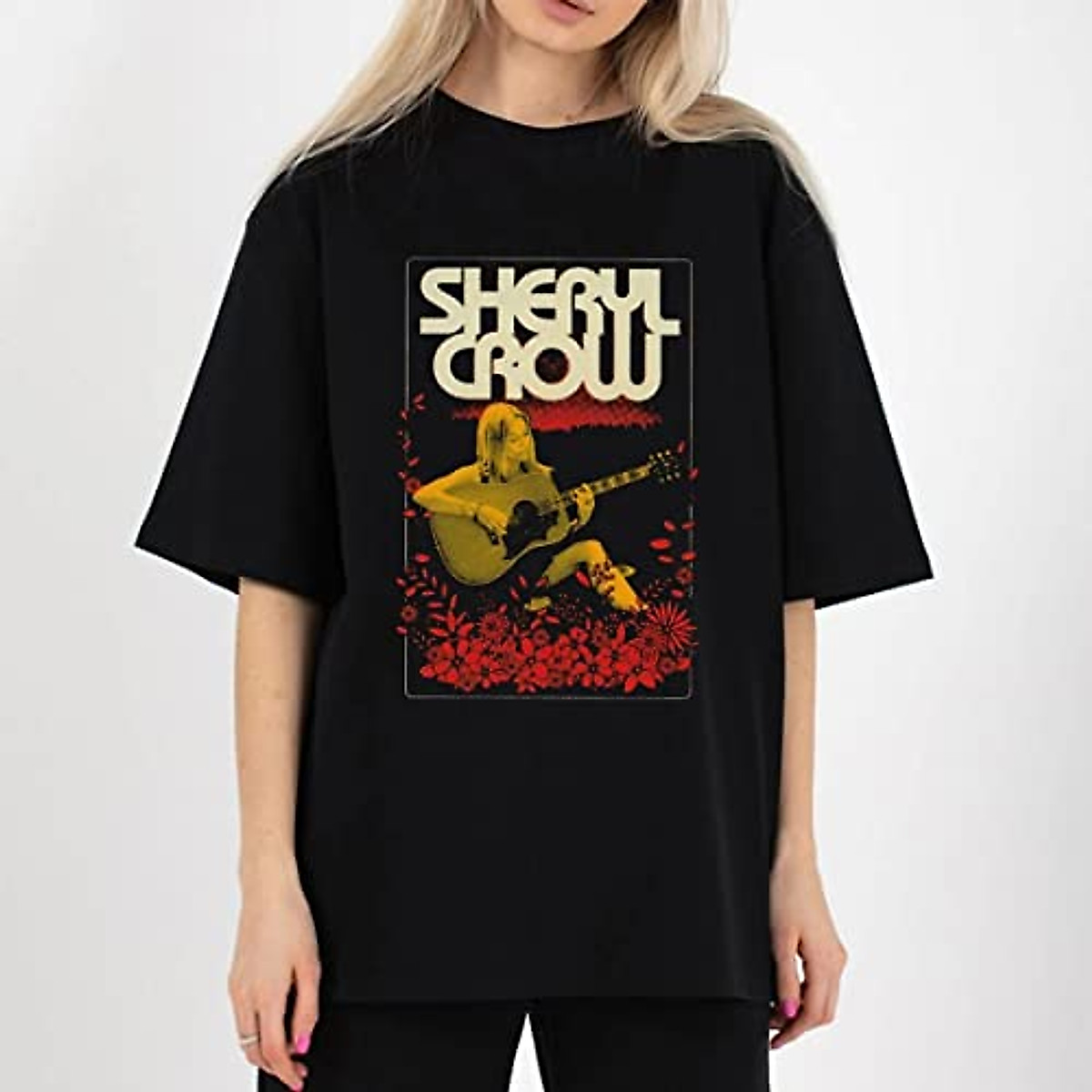 She%ryl C%row T-shity, Ha%lf of Ti%me Tour 2023 Shirt, She%ryl C%row Fan Shirt, Rock n Roll Ha%lf of Ti%me 2023 Tour Shirt, Rock n Roll Tour Tee