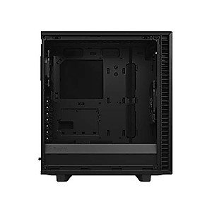 Fractal Design Define 7 Compact Black Brushed Aluminum/Steel ATX Compact Silent Mid Tower Computer Case