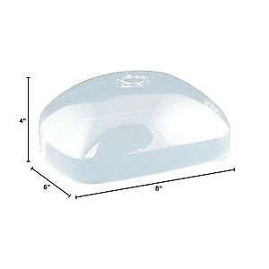 AmeriCan Goods Dental Premium Light Splash Shield Replacement Lens for A dec for Dental Lamp