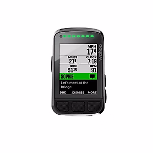 Wahoo ELEMNT Bolt V2 GPS Cycling/Bike Computer, Black