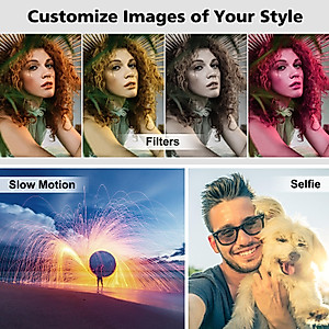 4K Digital Camera with Flash, 48MP Camera for Photography Teens Adults Autofocus Vlogging and YouTube Cameras with Flip Screen, Anti-Shake, 16X Digital Zoom, 32GB Card, Two Batteries, Lanyard