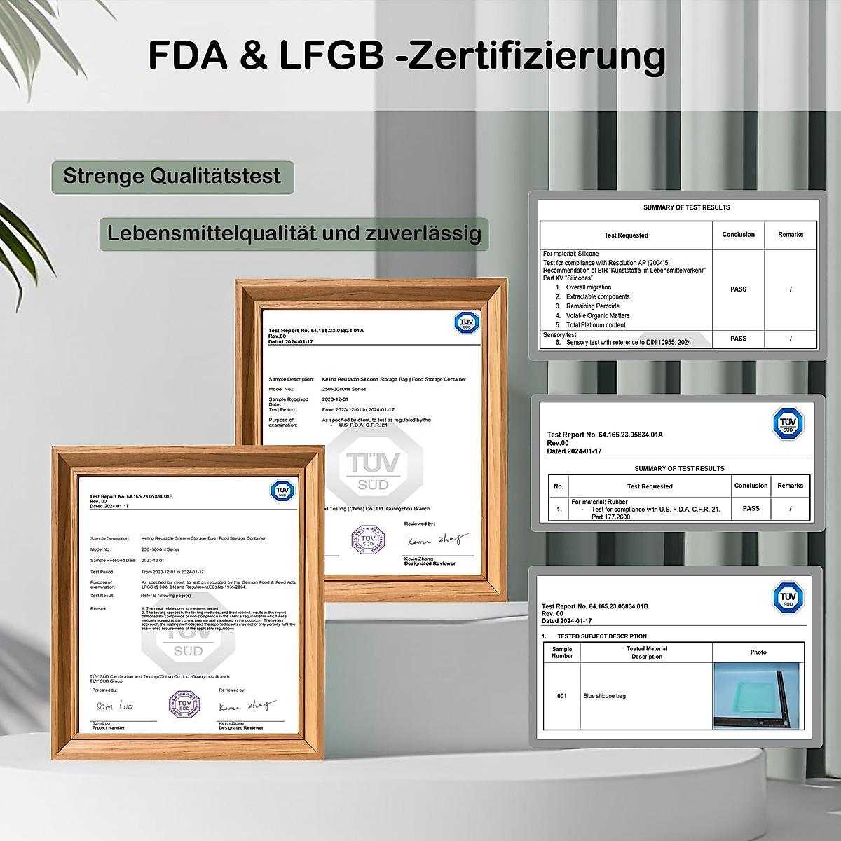 Kelina 4-Packs Reusable Silicone Storage Bag,Food Storage Container Set,Microwave and Dishwasher Safe,Leak-free,Aqua