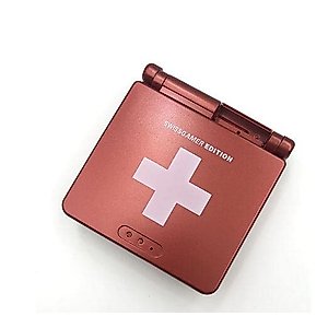 Full Housing Shell Pack Case Cover for GBA SP Gameboy Advance SP Shell Case with Buttons Kit (F)