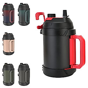 Hydraful Gallon Jug, Large Insulated Stainless Steel Sports Water Jug, Thermos Jug, 115oz Large Triple Wall Vacuum Insulation Water Bottle-Keeps Cold up to 48 Hrs-Sweat Proof,for Gym, Hiking & Camping