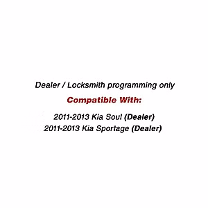 KeylessOption Keyless Entry Car Remote Flip Key Fob Ignition for Kia Soul Sportage with High Security Key Blade