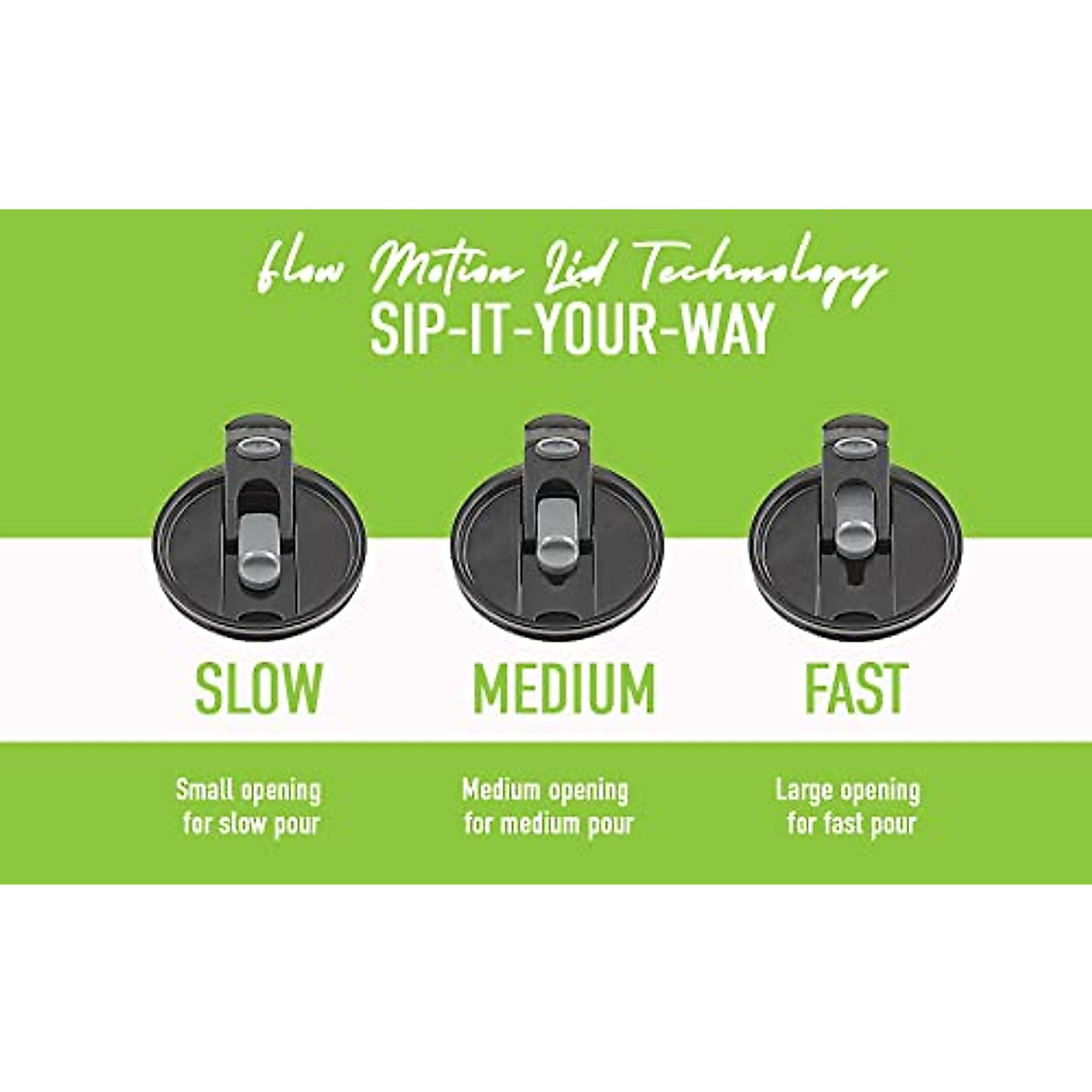 REDUCE 14 oz Insulated Coffee Mug with Handle and Flo-Motion Lid - Perfect Travel Mug with Handle for Hot Coffee and Tea - Single-Serve Friendly, Dishwasher Safe, BPA Free - Stone