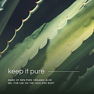 BioMiracle Aloe Vera Brightening and Soothing Gel, 1 Pump Bottle, with 9 Natural Plant Extracts, for Deep Hydration and Anti-Aging Benefits