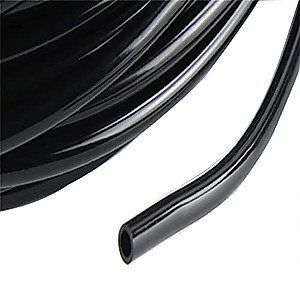 HFDGDFK Garden Watering 3/5mm Hose Irrigation Pipe 1/8'' Tubing Greenhouse Bonsai Plant Flower Arrow Dripper Sprinkler Tube (Color : 80m)