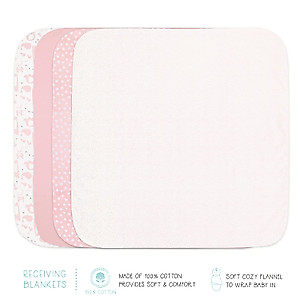 The Peanutshell Newborn Essentials Layette Gift Set for Baby Girls, 23 Piece, Fits Newborns to 3 Month