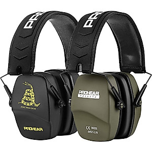 PROHEAR 016 2-Pair Shooting Ear Protection Safety Earmuffs