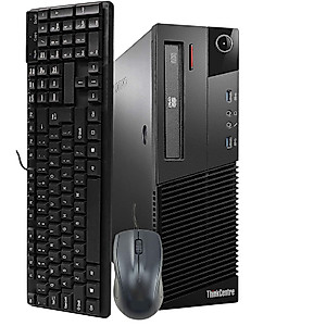Lenovo M93P SFF Computer Desktop PC, Intel Core i7 3.4GHz, 16GB Ram, 256GB M.2 SSD, 2TB HDD, Keyboard & Mouse, WiFi | Bluetooth, Nvidia GeForce GT 1030 2GB DDR5, Win 10 Pro (Renewed)
