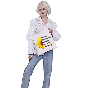 VAMSII Paraprofessional Tote Bag Teacher Assistant Gifts Paraprofessional Gifts Shoulder Bag Paraeducator Gifts Para Gifts (Paraprofessional Sunflower Tote Bag)