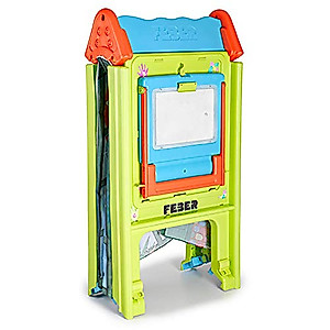 ECR4Kids Deluxe Dry-Erase Art Easel with Light-Up Tracing Desk for Kids, Bonus Playhouse Tent, Foldable for Easy Storage, Indoor or Outdoor Toy
