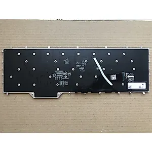 Original New for Dell Alienware Area 51M R2 Gaming Laptop 17.3" Per-Key RGB Keyboard Backlit US Black