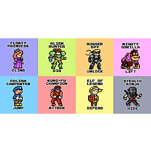 Super Hazard Quest - The Board-Game Played Like a Retro Pixel Video Game!