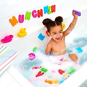Munchkin® Bath Toy Scoop with 36pc Bath Letters and Numbers Bath Toy