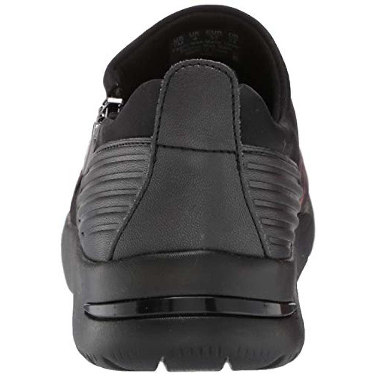 BZees Womens Axis Sneaker,Black,9, Black Leopard Print Fabric