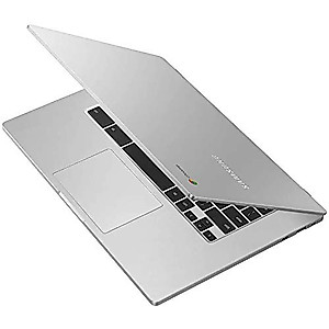 Samsung XE350XBA-K05US Chromebook 4 + Chrome OS 15.6" Full HD Intel Celeron Processor N4000 4GB RAM 128GB SSD, Platinum Titan