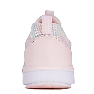 Nautica Kids Girls Youth Fashion Sneaker Running Tennis Shoes-Canvey Saga Mesh Pastel Tie Dye Size-2